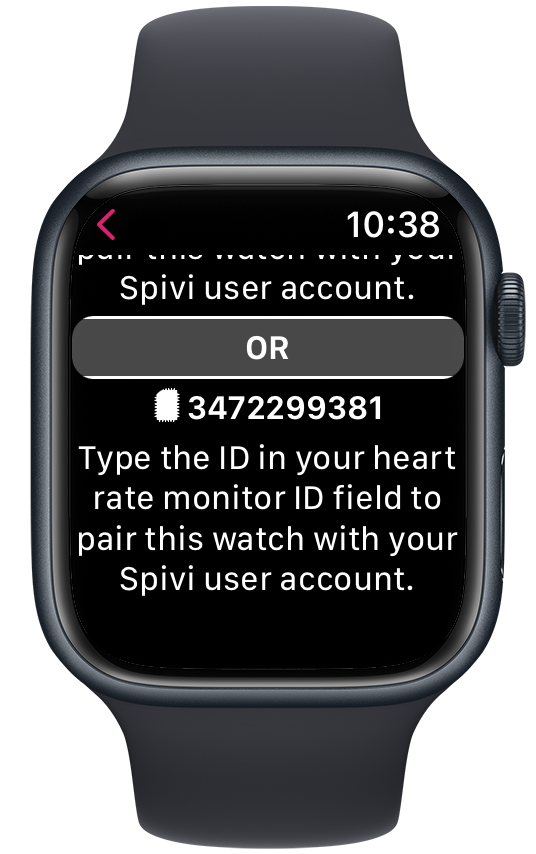 Apple Watch (Spivi account pairing) – Spivi