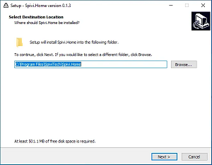 Spivi Home – Downloading and Installing the Software with Microsoft ...